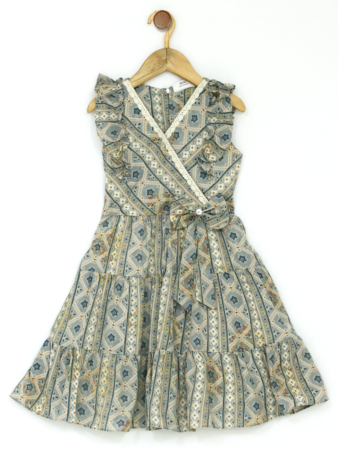 Girls Floral Print Dress 14612 | Peppermint