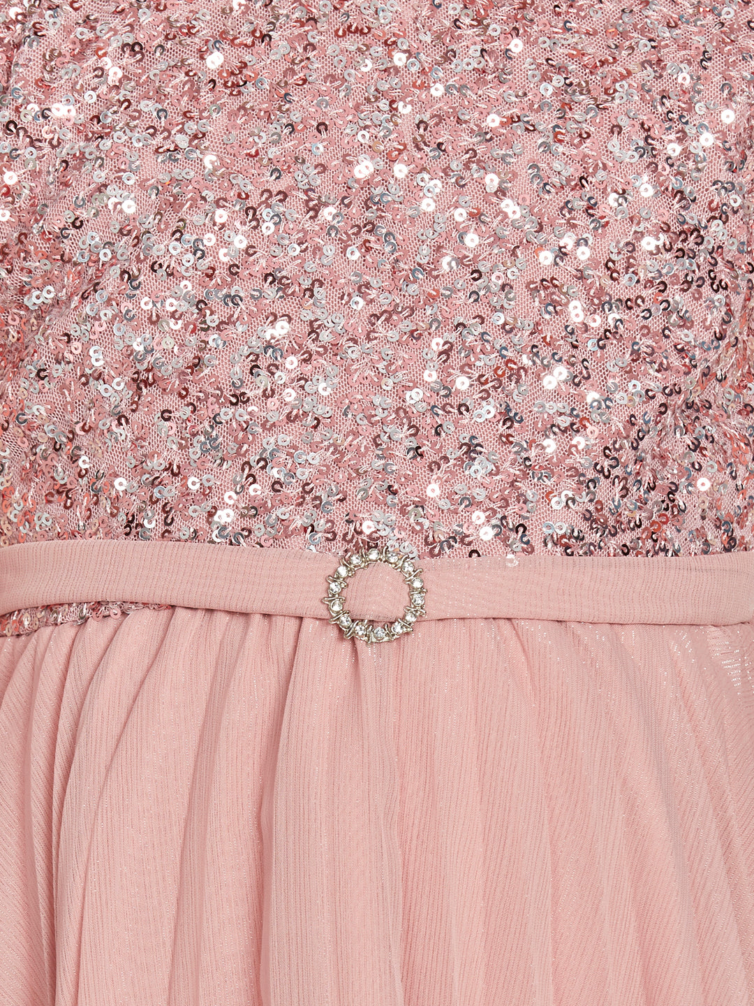 Girls Sequins Dress 15018 Peppermint