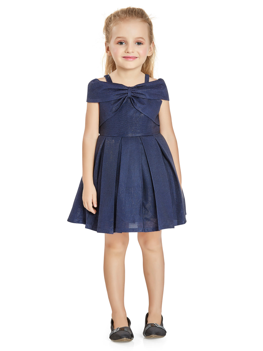 Girls Textured Dress 15034 | Peppermint