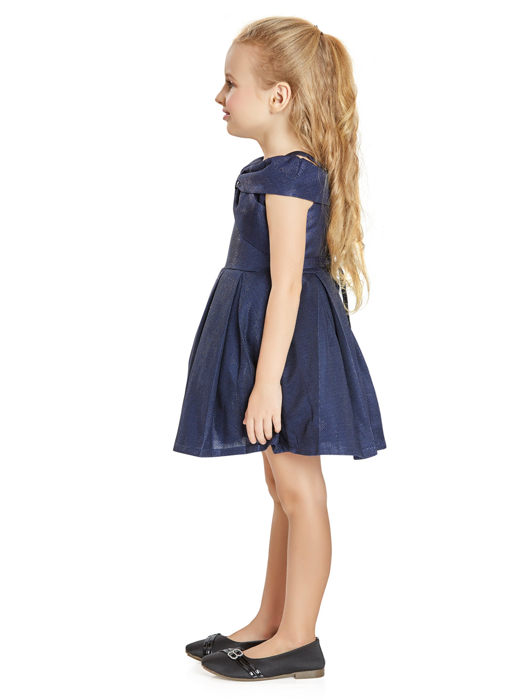 Girls Textured Dress 15034 | Peppermint