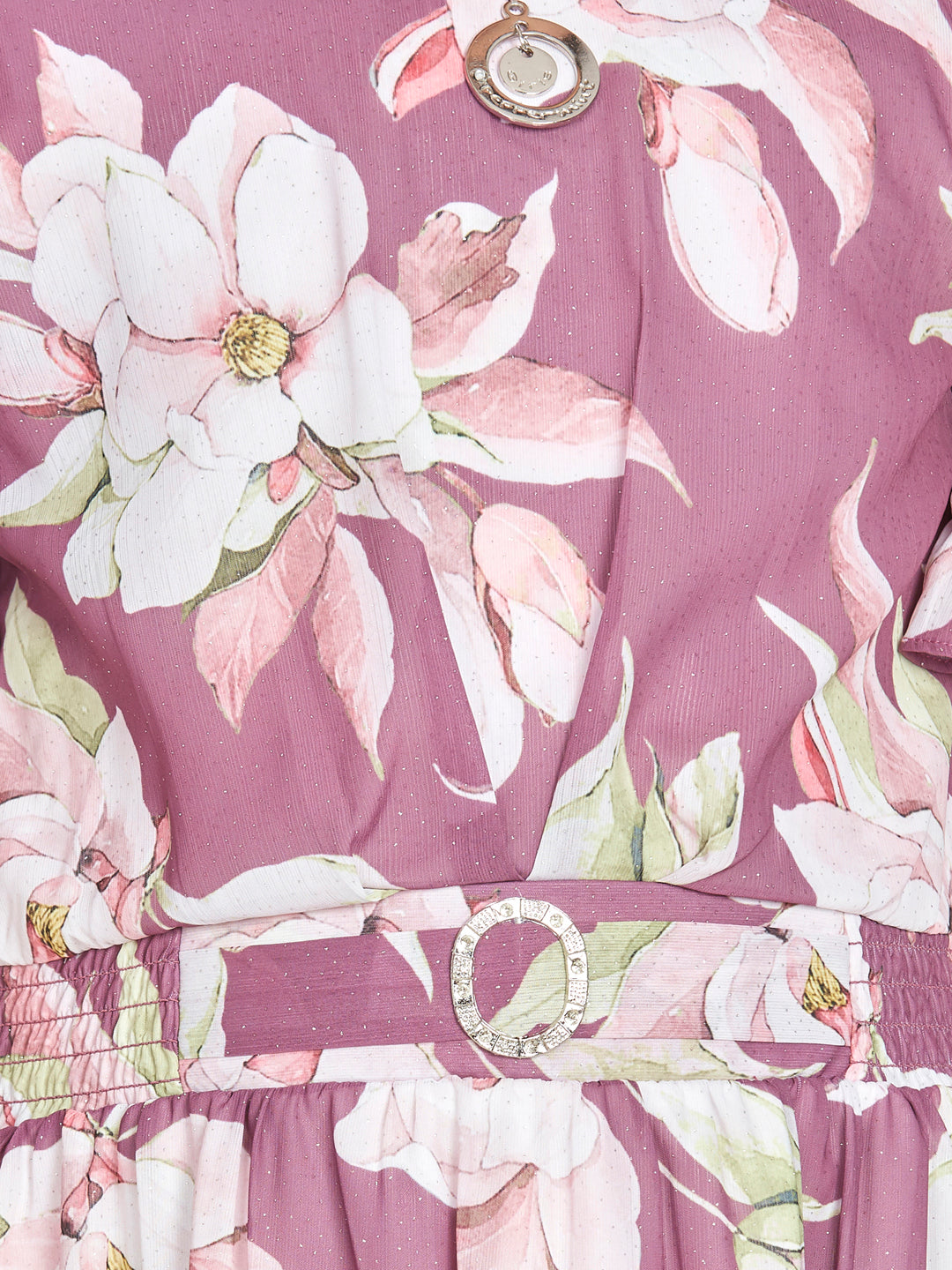 Girls Floral Print Dress 15547 | Peppermint