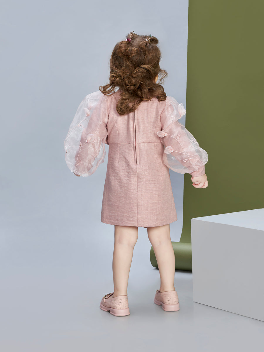 Girls Embroidered Dress 20258 – Peppermint