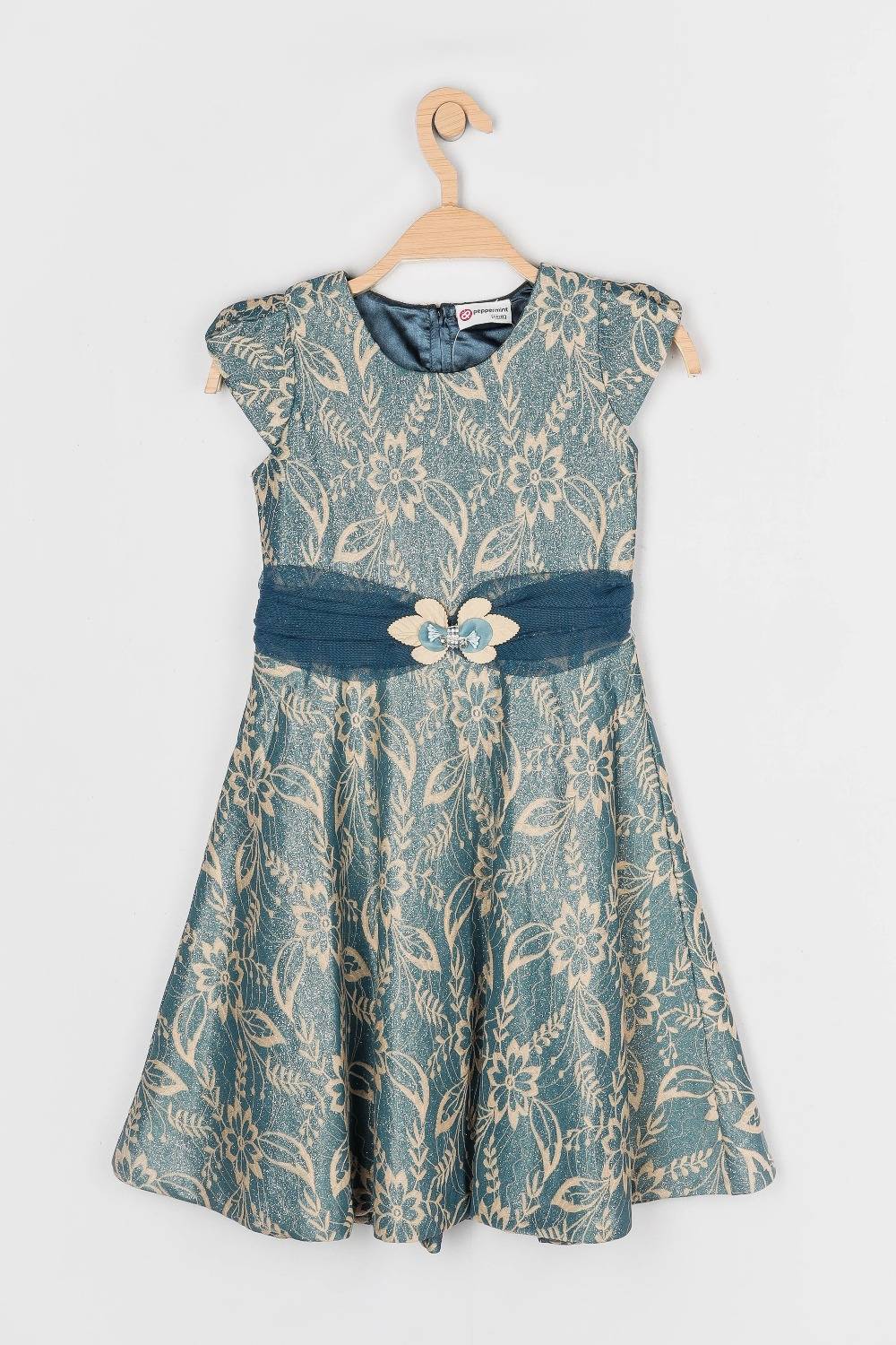 Girls Textured Dress 11325 | Peppermint