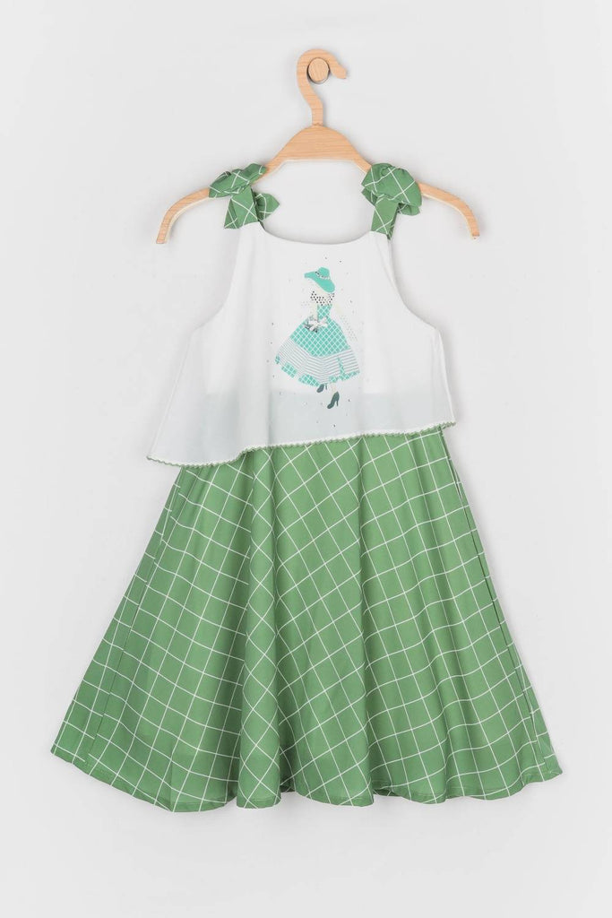 Peppermint Printed Dress