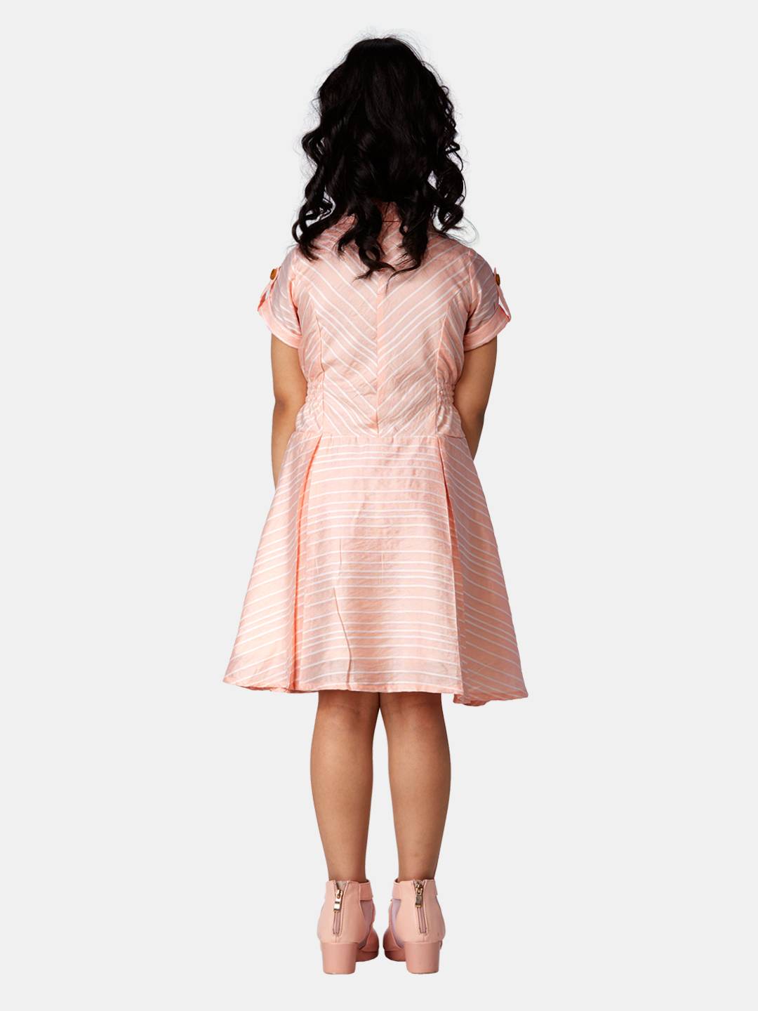 Girls Blue Regular Dress 13317 | Peppermint