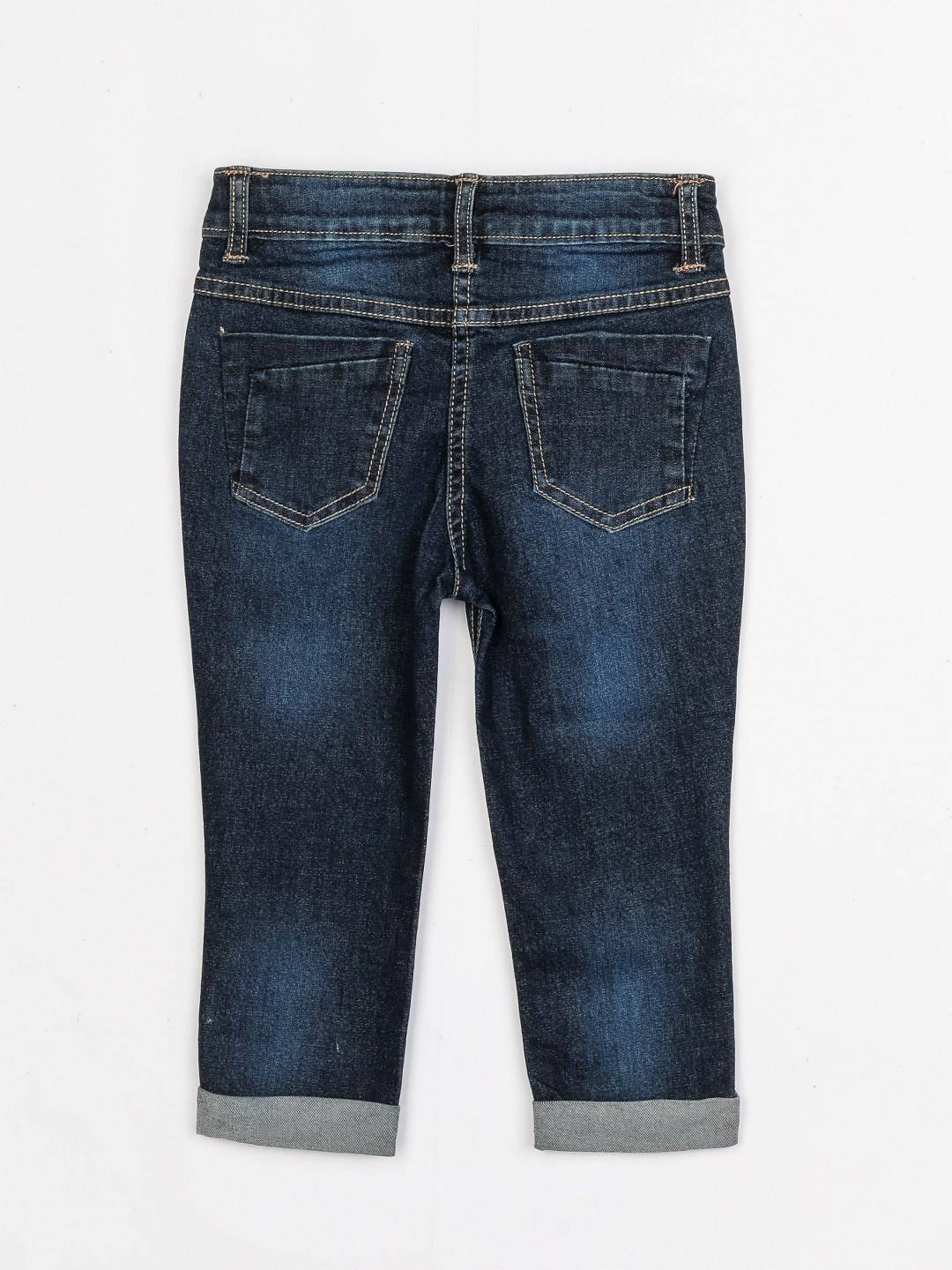 Girls Blue Regular Capri 12542 | Peppermint